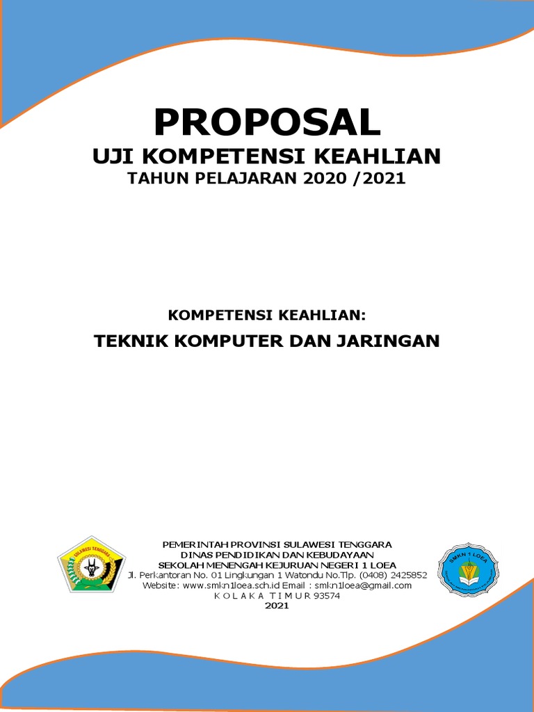 Proposal Ujikom TKJ 2021 | PDF