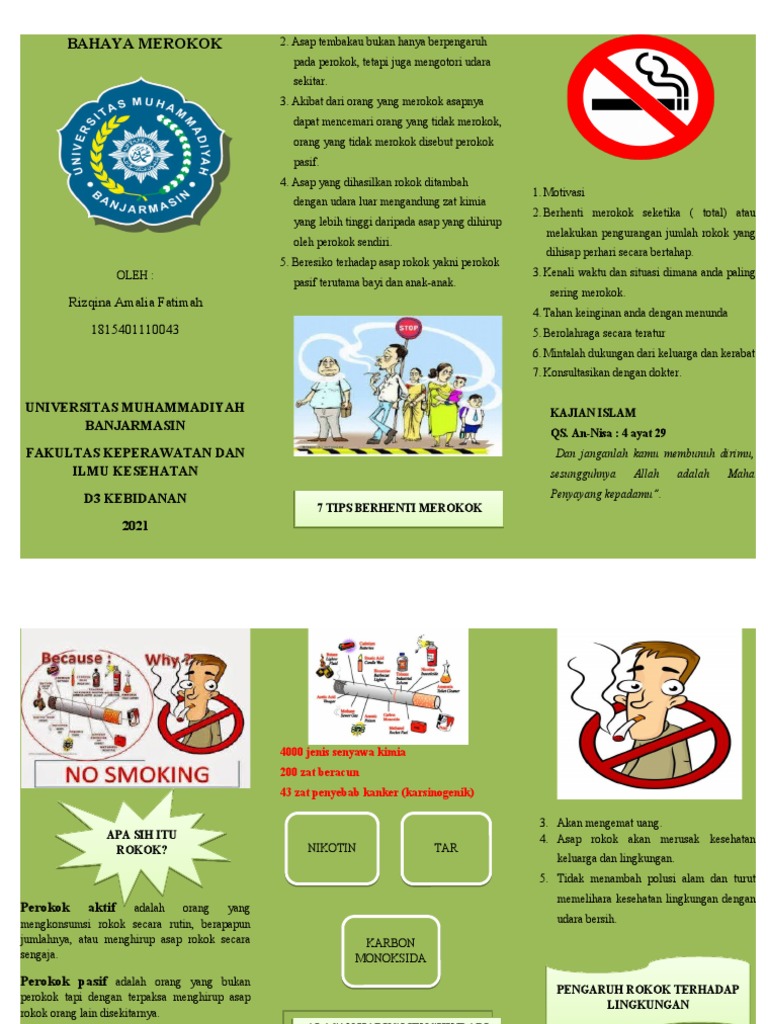 Bahaya Merokok dan Tips Berhenti | PDF