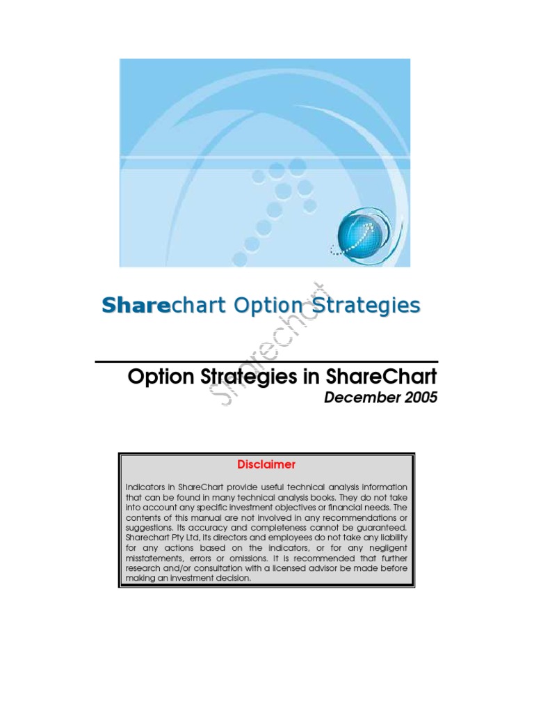 ShareChart Option Strategies Guide | PDF | Put Option | Option (Finance)