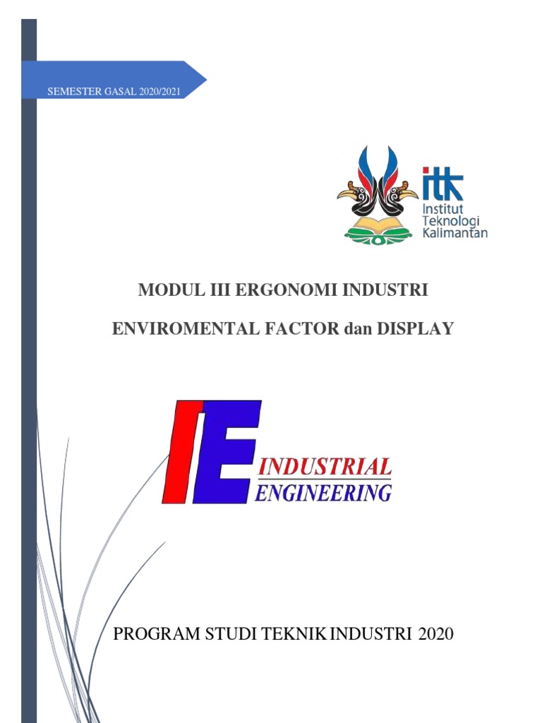 MODUL III ERGONOMI | PDF