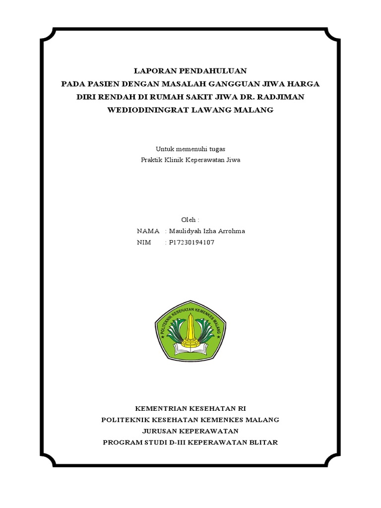 Harga Diri Rendah | PDF