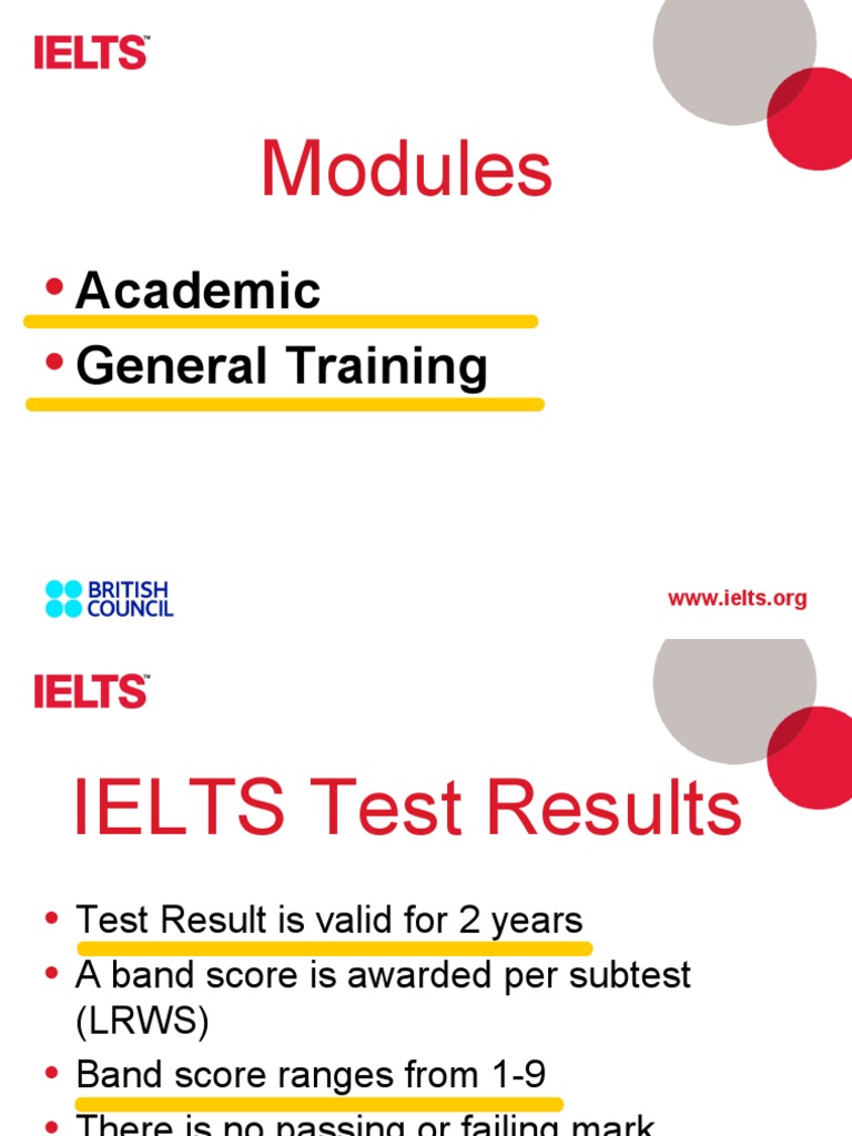 An Overview of the International English Language Testing System (IELTS ...