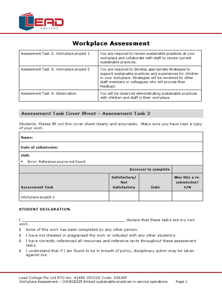 Assessing Sustainability: A Workplace Audit | PDF | Policy | Sustainability