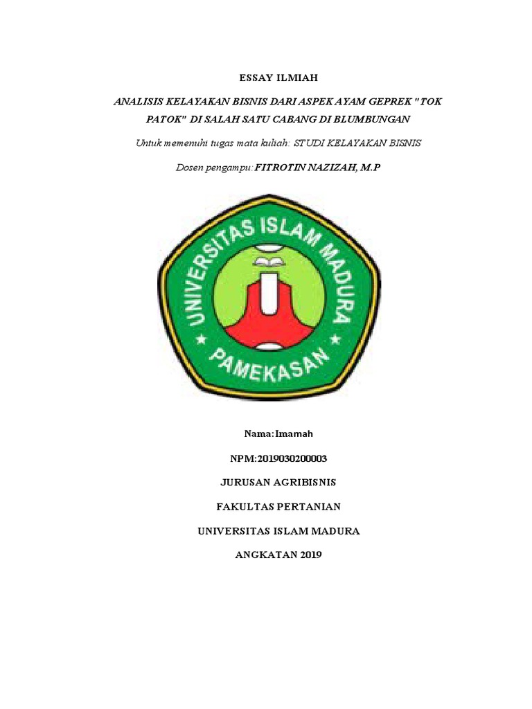 Imamah 2019030200003 Uts - SKB | PDF