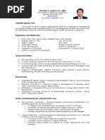 Solicited Application Letter, Resume | PDF | Accounting | Business