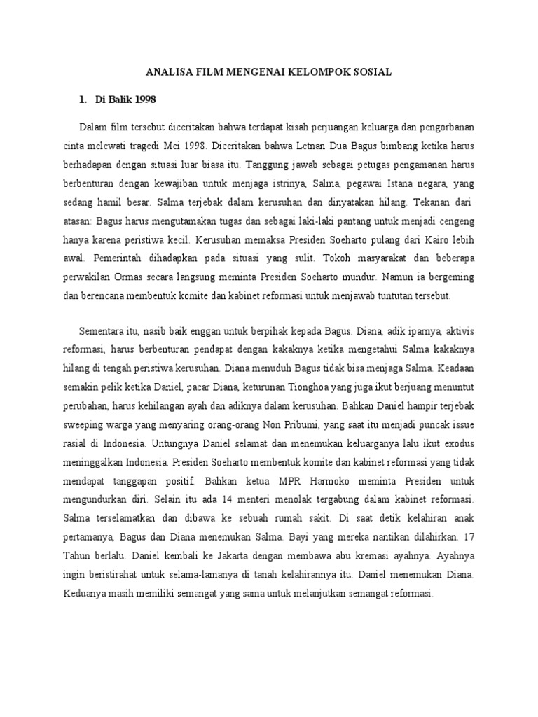 Sejarah Mahasiswa dan Reformasi | PDF | Politik