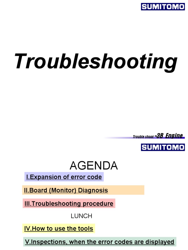 3B Engine Troubleshooting Guide | PDF | Fuel Injection | Electrical ...