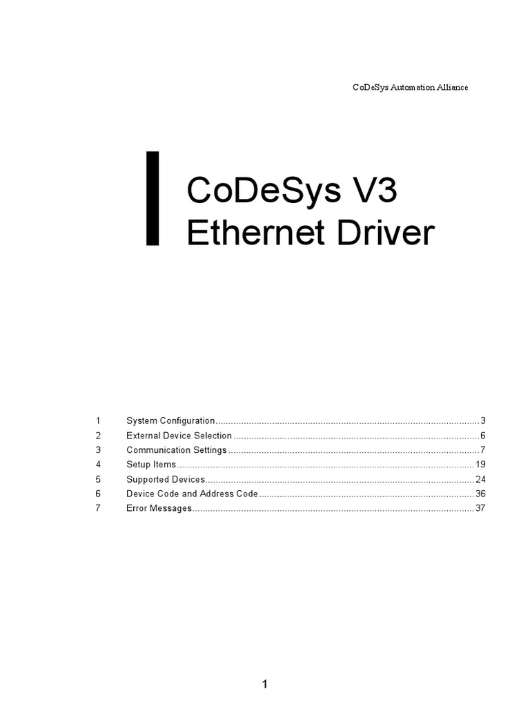 Codesys 3 | Download Free PDF | Computer Network | Programmable Logic ...
