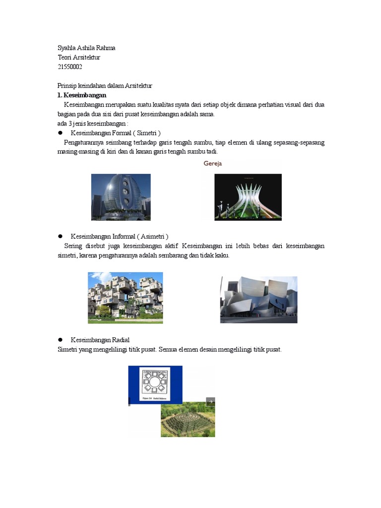 Syahla Ashila R (Teori Arsi) 1 | PDF