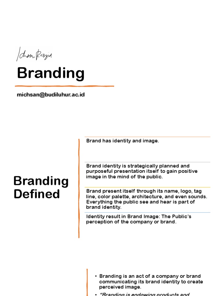 Brand Identity and Image Explained | PDF | Art