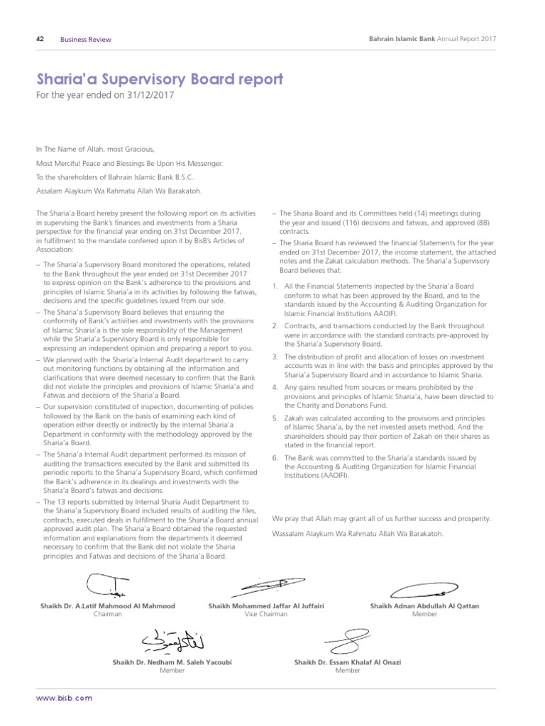 DPS Bahrain Bank | PDF | Sharia | Audit
