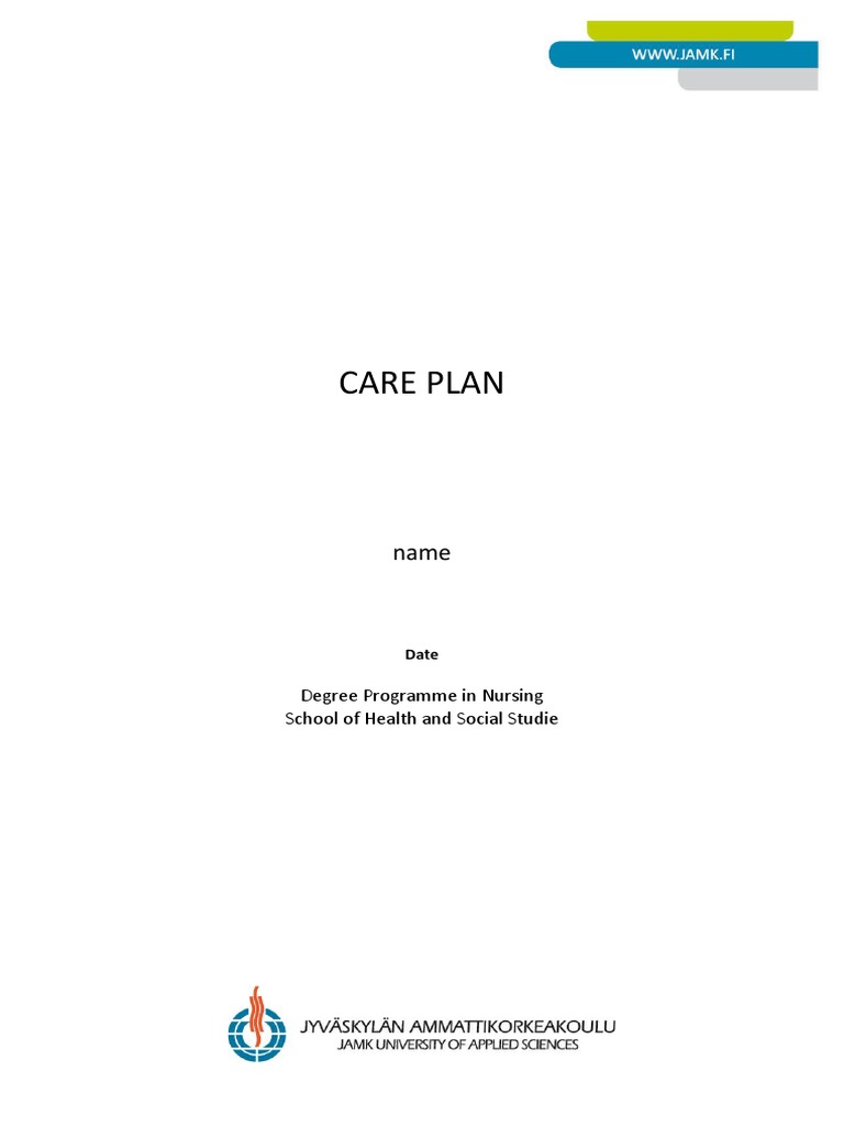 Care Plan Example | PDF | Hospital | Gastroesophageal Reflux Disease