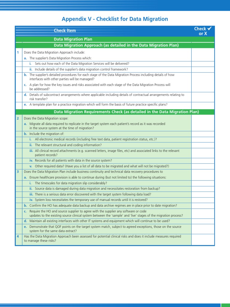 Data+Migration+Audit+Checklist5 | Electronic Health Record ...