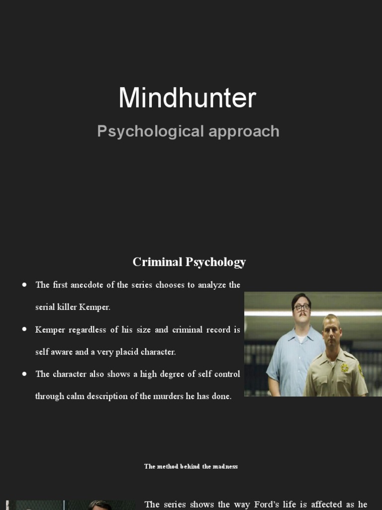 Analyzing Kemper in Mindhunter's Psychology | PDF | Mystery, Thriller ...