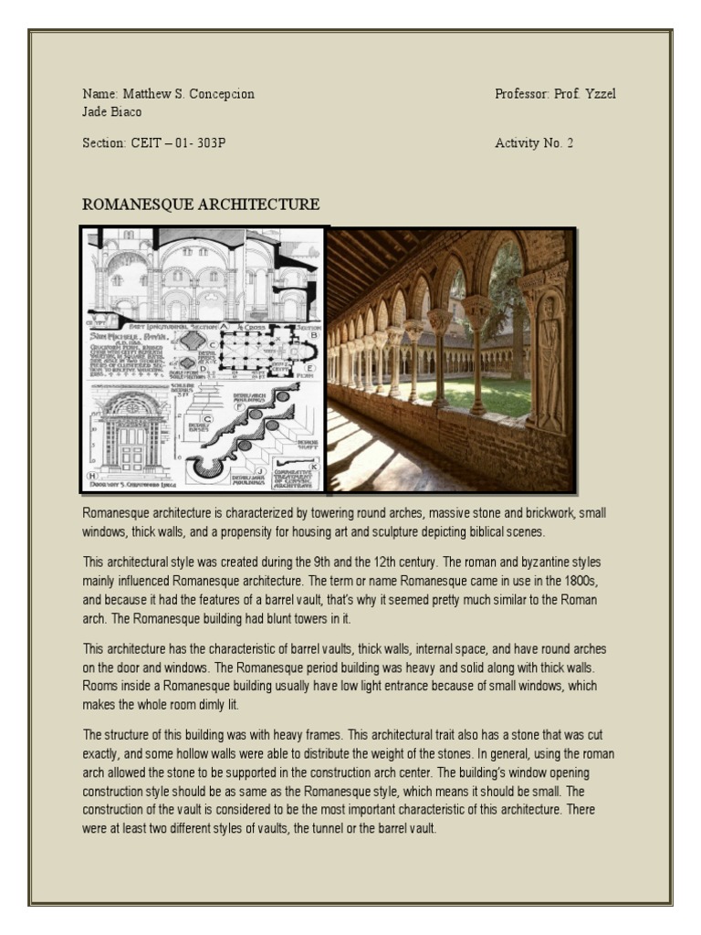 HISTORY OF ARCHITECTURE (Matthew S. Concepcion) | PDF | Gothic ...