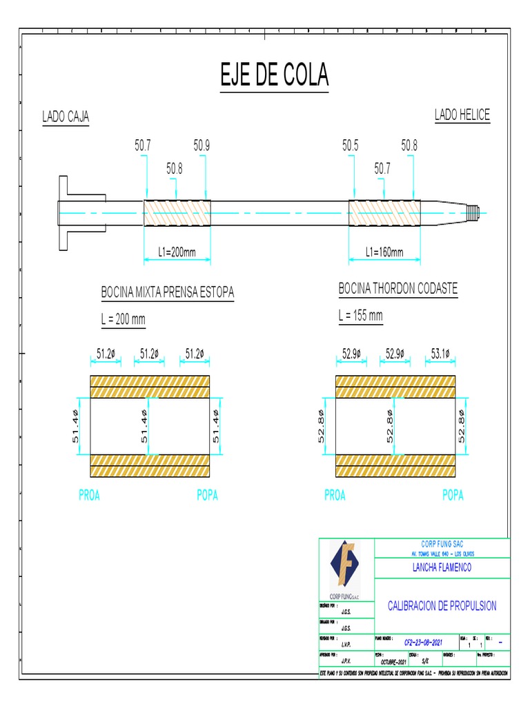 Calibracion de Eje de Cola FLAMENCO | PDF