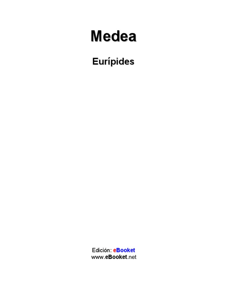 Eurípides - Medea | PDF | Jason