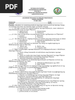 Quiz Bee in Araling Panlipunan (Grade 6) - Quizizz | PDF