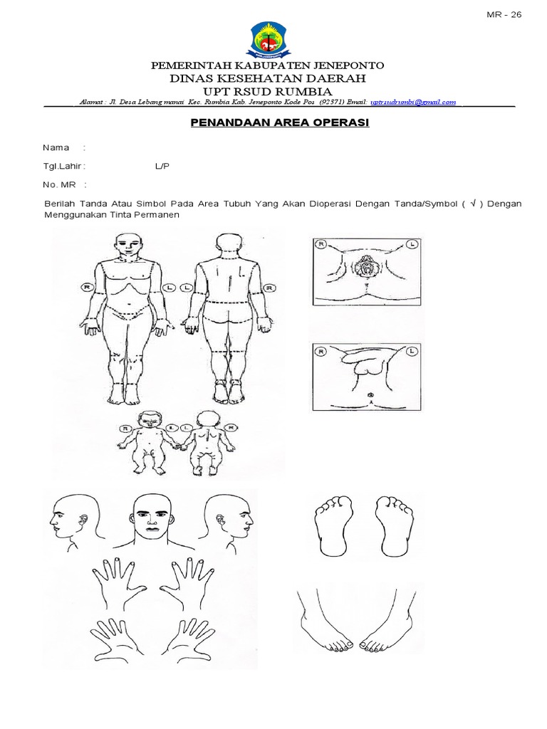 Form Penandaan Operasi | PDF