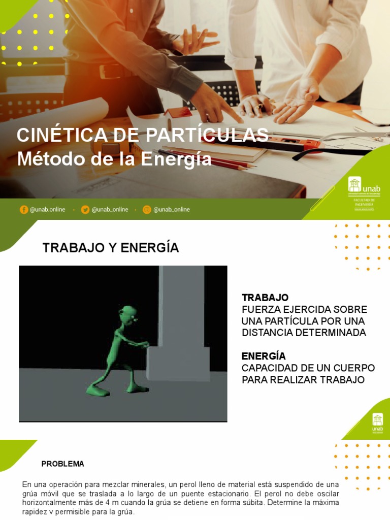 Cinetica de Partículas: Trabajo y Energía | PDF | Movimiento (física ...