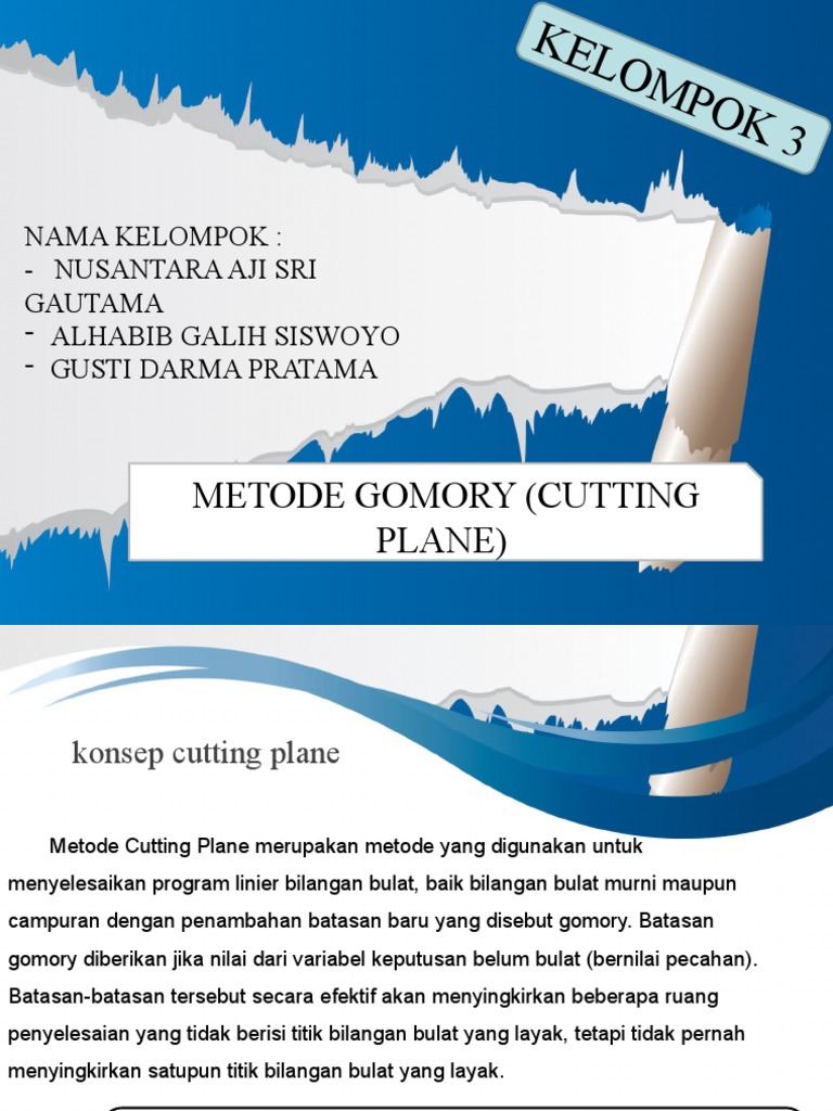 Or Cutting Plane | PDF