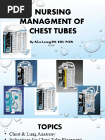 Nursing Guidelines for Chest Drainage | PDF | Clinical Medicine ...