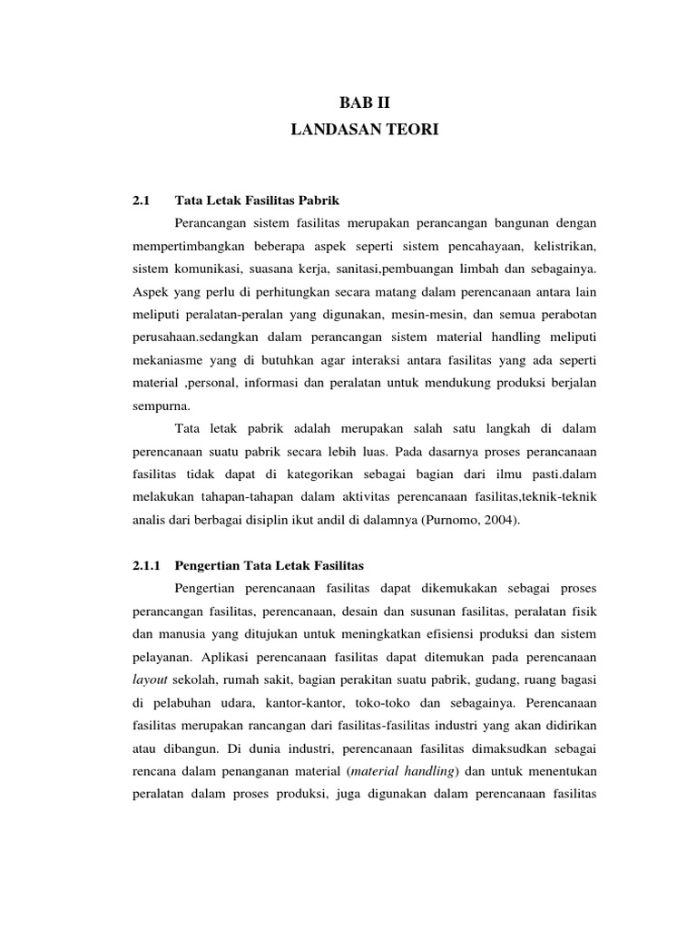 Bab Ii Landasan Teori | PDF | Teknologi & Rekayasa | Komputer