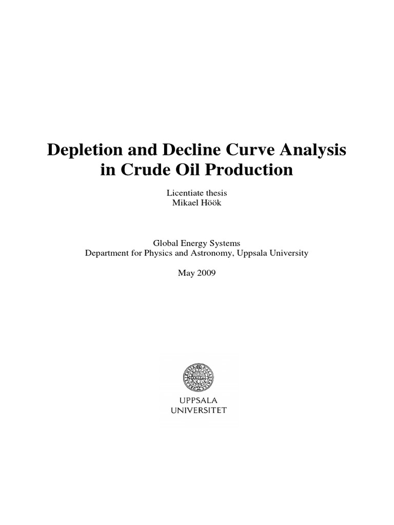 Decline Curve Analysis in Oil Production | PDF | Petroleum | Petroleum ...