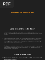 Digital India Class 12 Project | PDF | Internet Access | Infrastructure