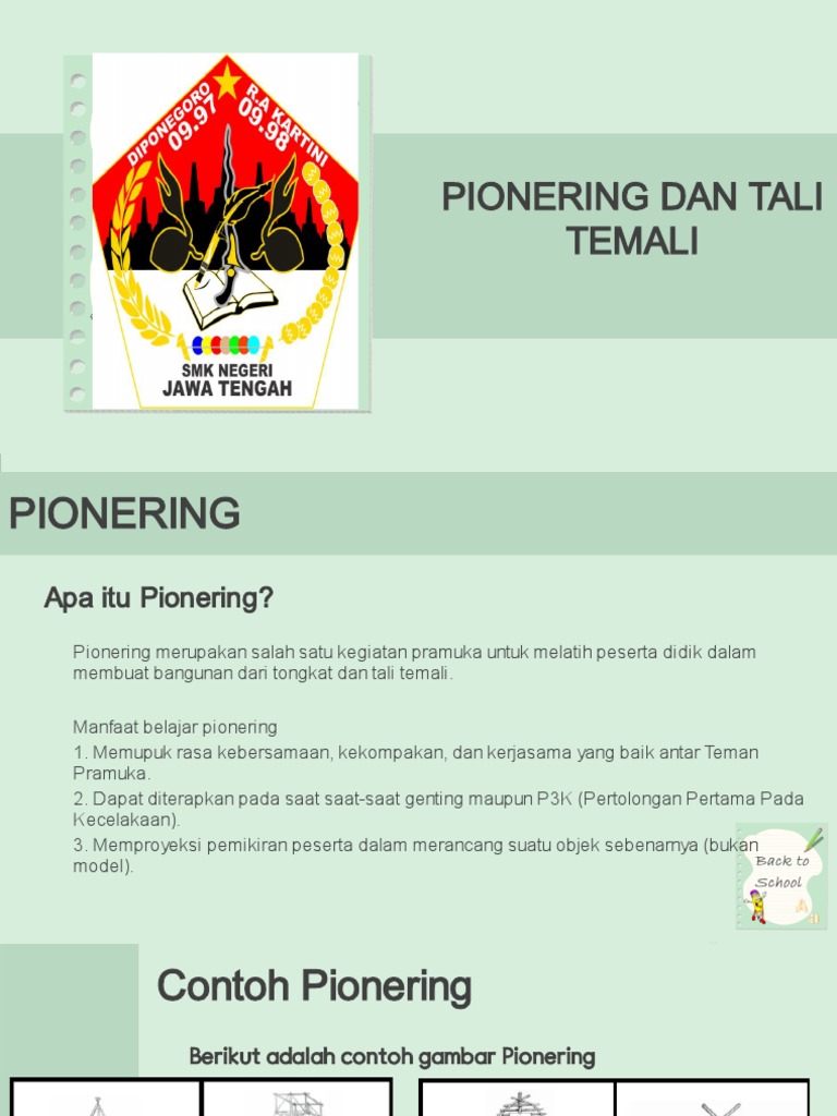 Pionering Dan Tali Temali | PDF | Ilmu Sosial | Griya & Taman