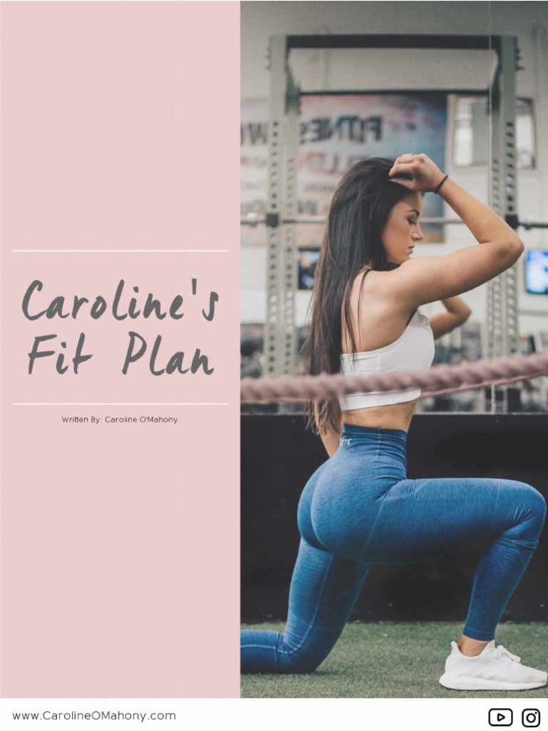 Caroline O'Mahony Caroline's Fit Plan | PDF | Strength Training ...