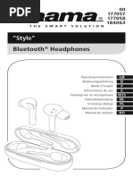 Earbuds BlueHive 035-7310-8 | PDF | Headphones | Bluetooth