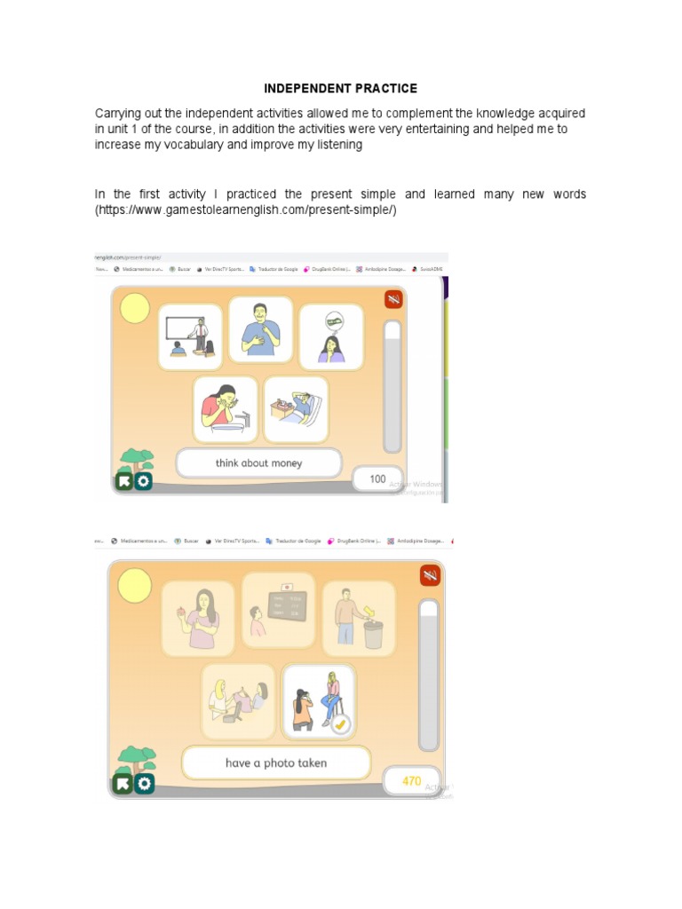 Independent Practice | PDF | Language Arts & Discipline | Foreign ...