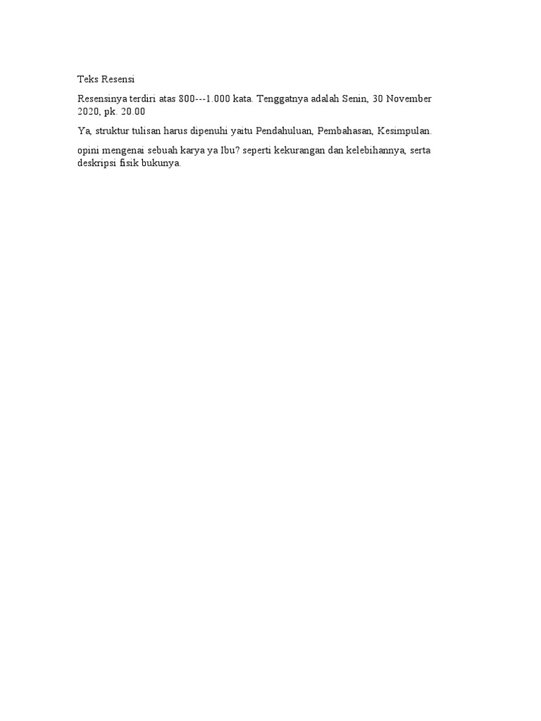 Resensi Buku Orang-Orang Biasa | PDF Resensi Buku Orang-Orang Biasa | PDF