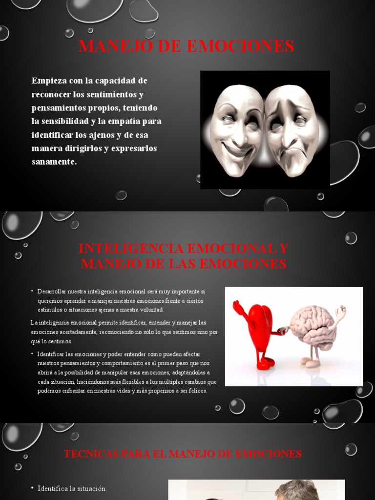 Power Point Exposicion Manejo de Emociones | PDF | Las emociones ...