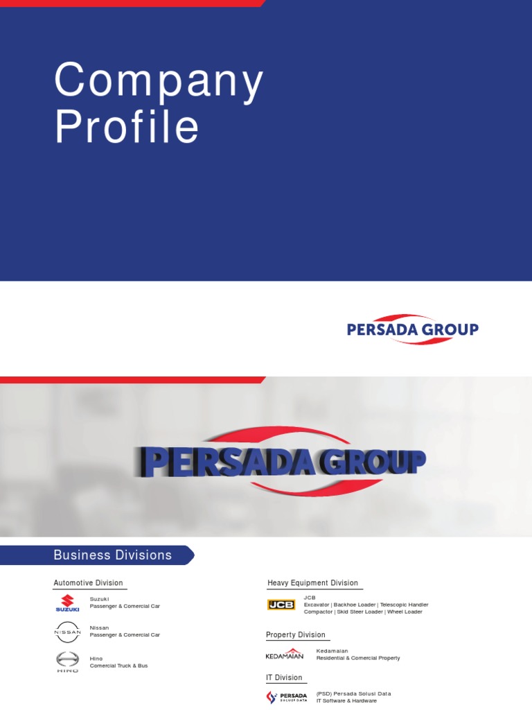 Compro Persada Group - PSD | PDF | Enterprise Resource Planning | Application Software