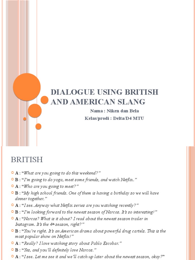 Dialog Inggris | PDF