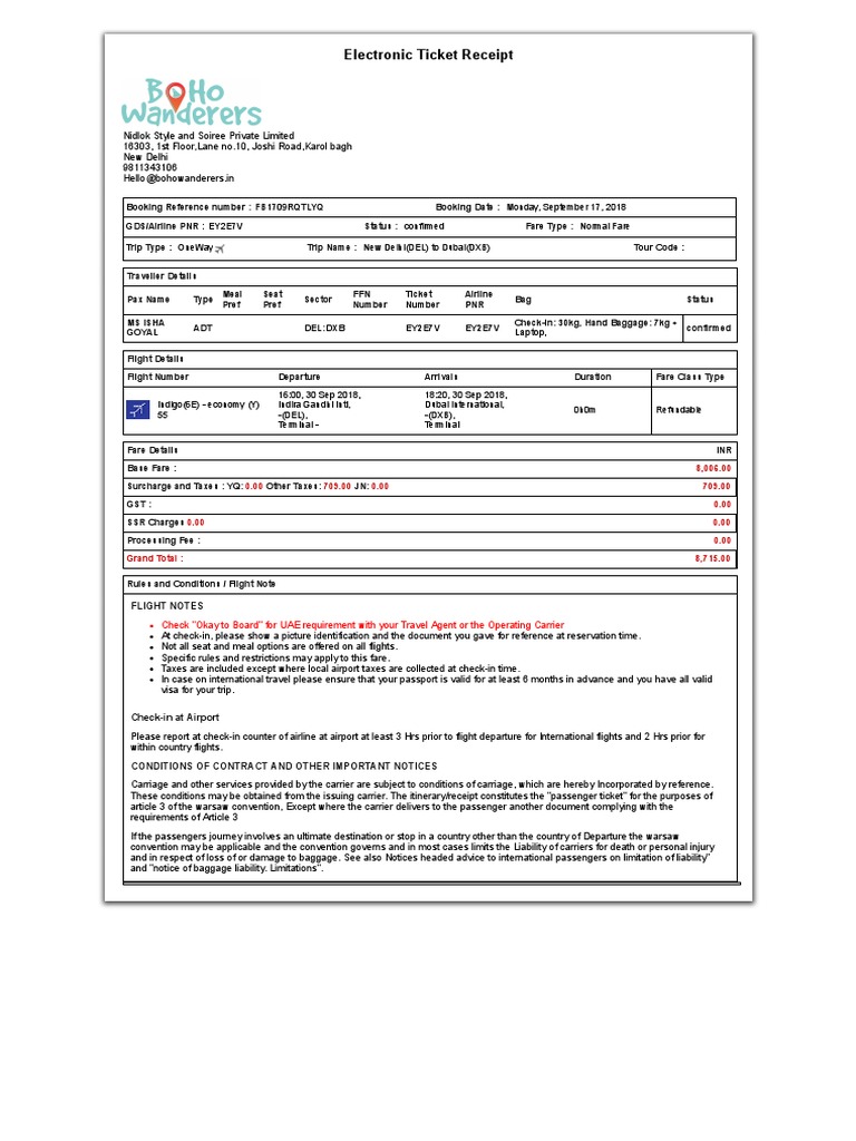 Del - DXB 2 | PDF | Transport | Aviation