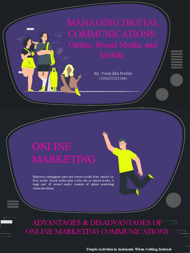Digital Marketing Communication Strategies | PDF | Mass Media | Online ...