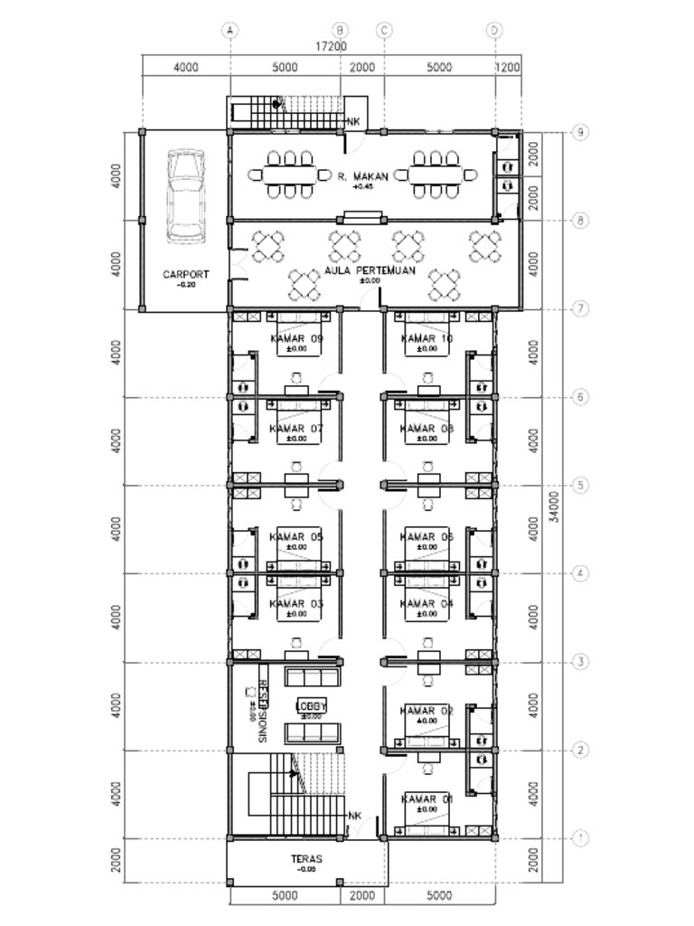Denah Wisma Azura | PDF