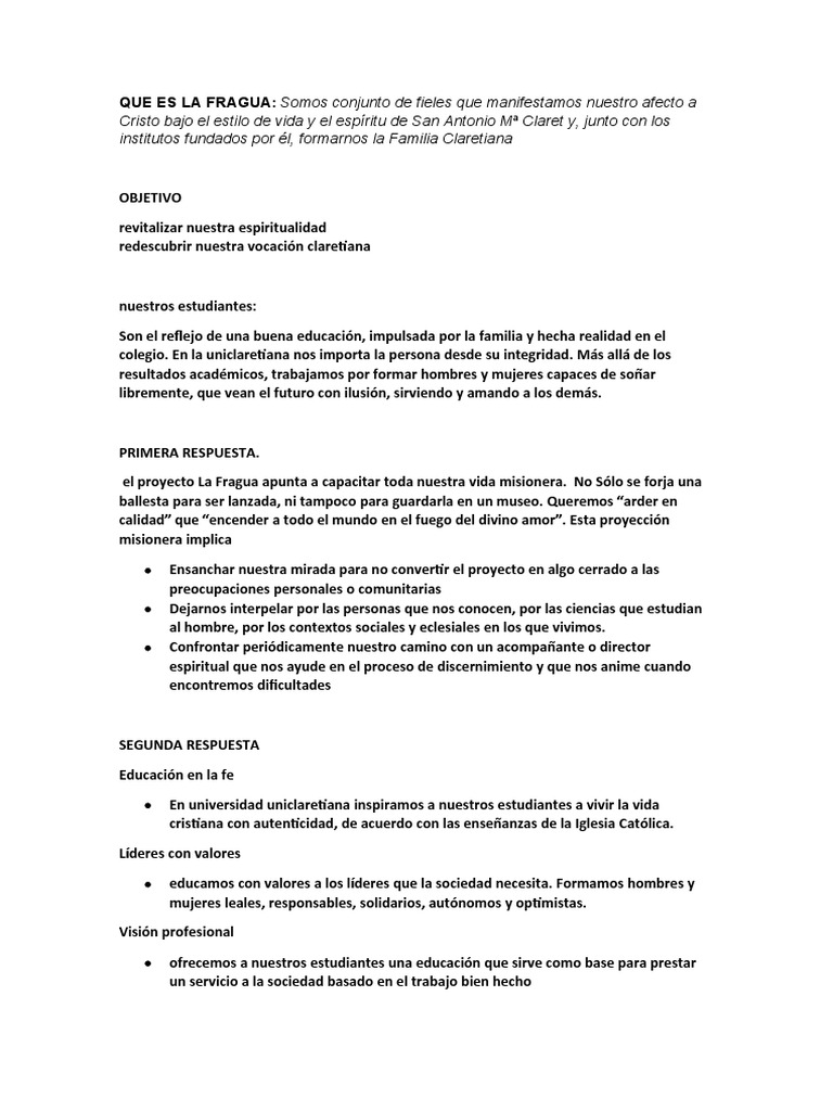 Que Es La Fragua | PDF