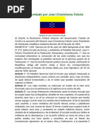 Bandera y Escudo del Estado Falcón | PDF | Los símbolos | Naturaleza