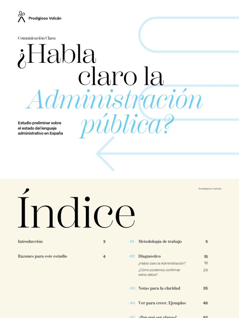 Prodigioso Volcan Habla Claro La Administracion | PDF | Inteligencia ...