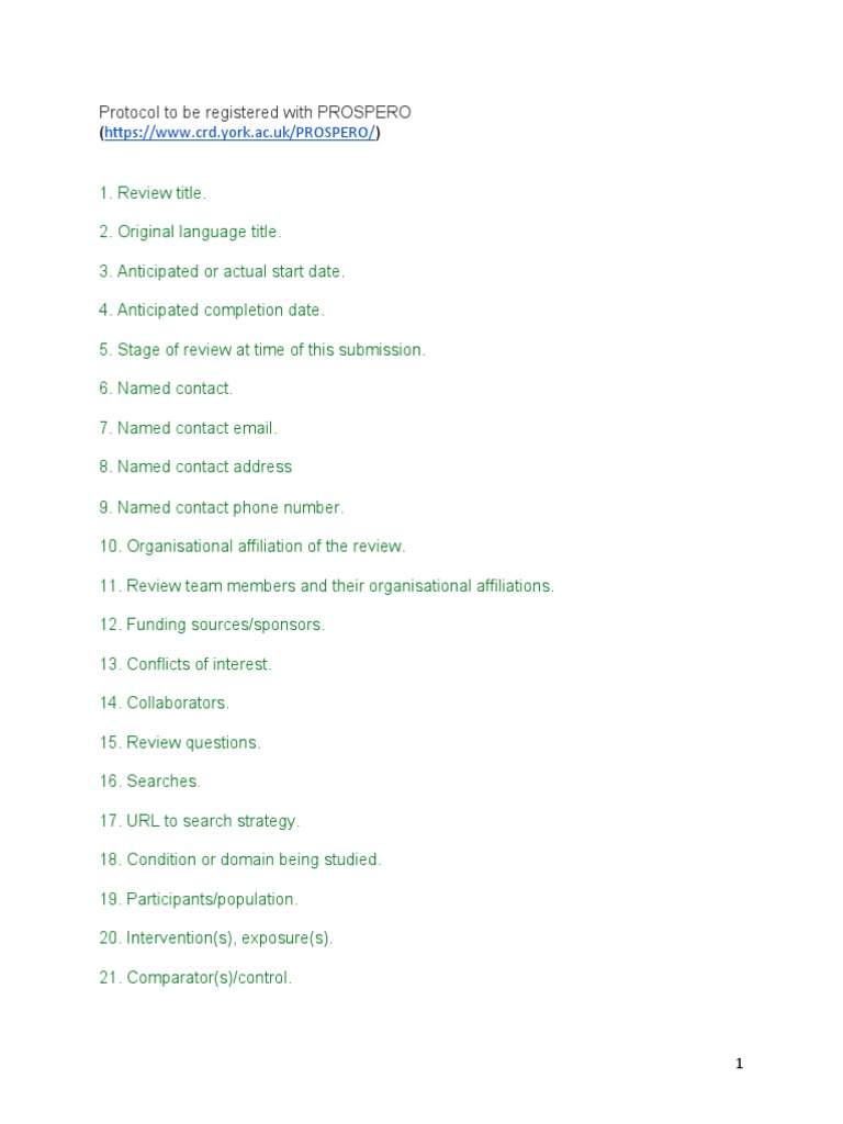 Prospero Template | PDF