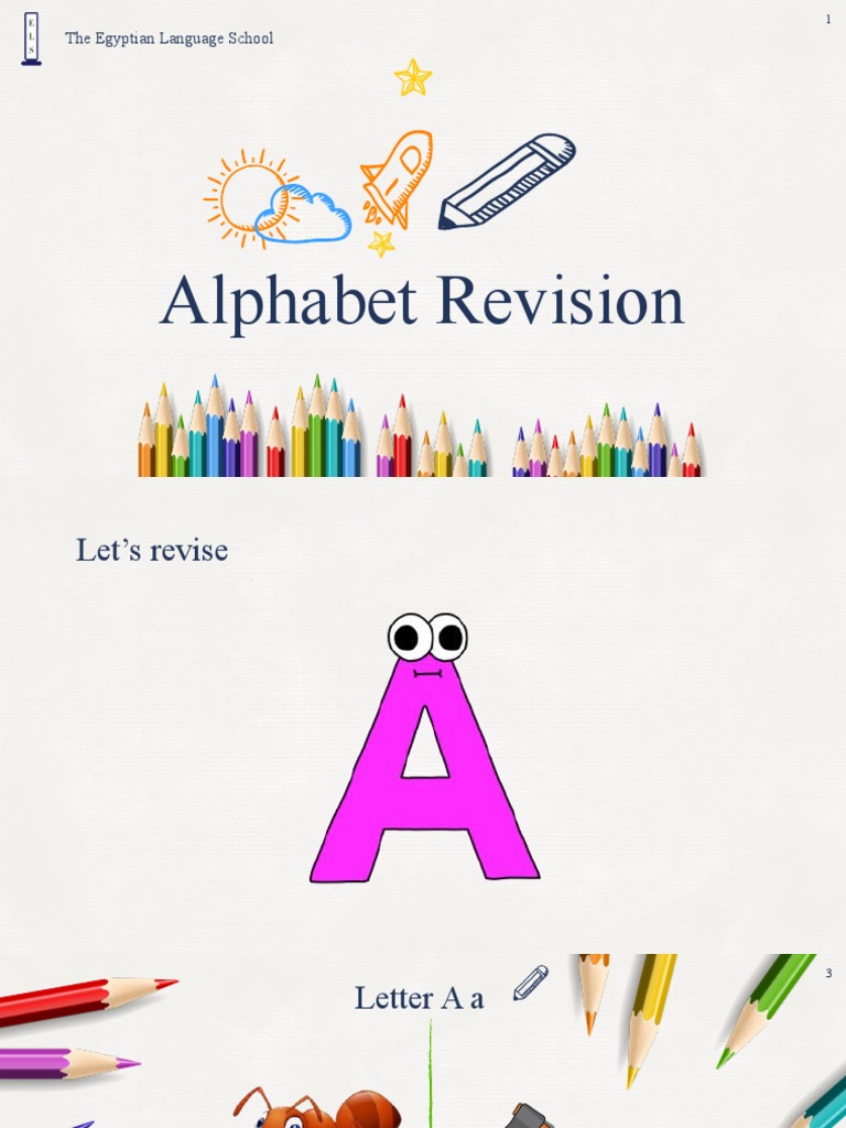 Alphabet Revision | PDF