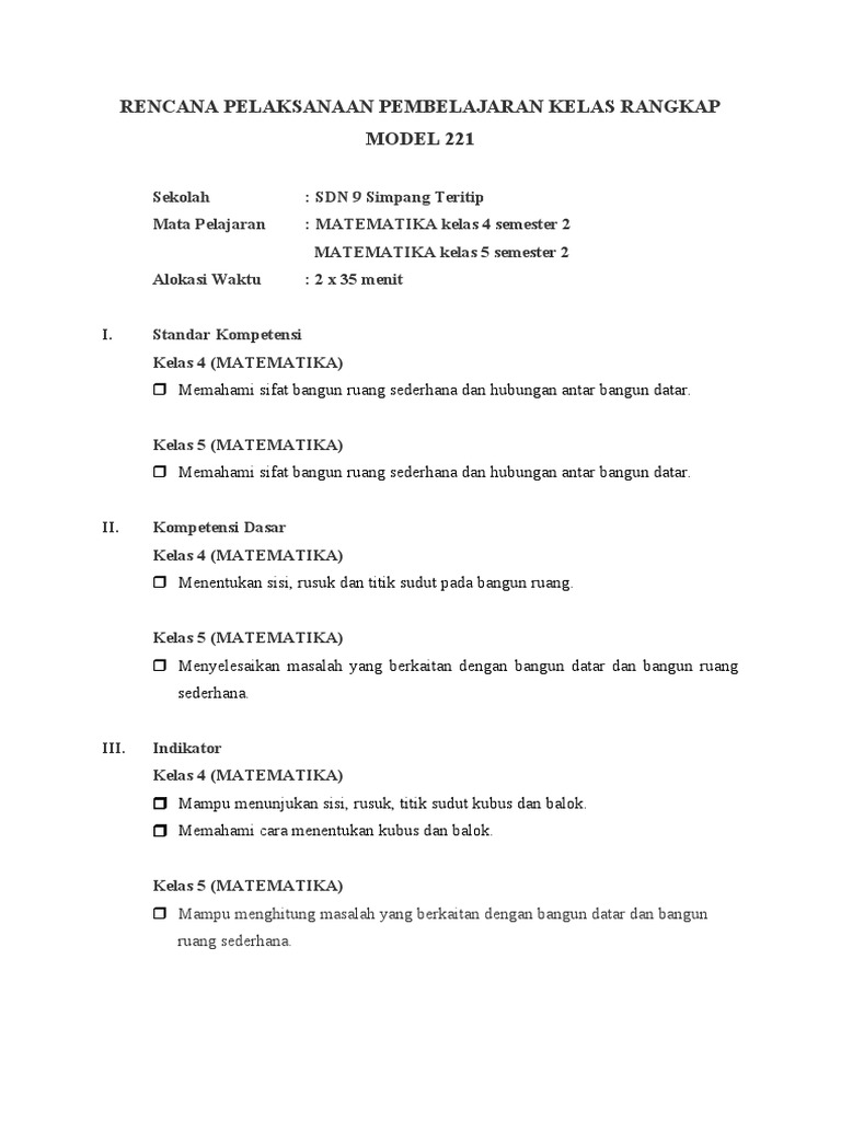 Tugas 2 RPP PKR | PDF