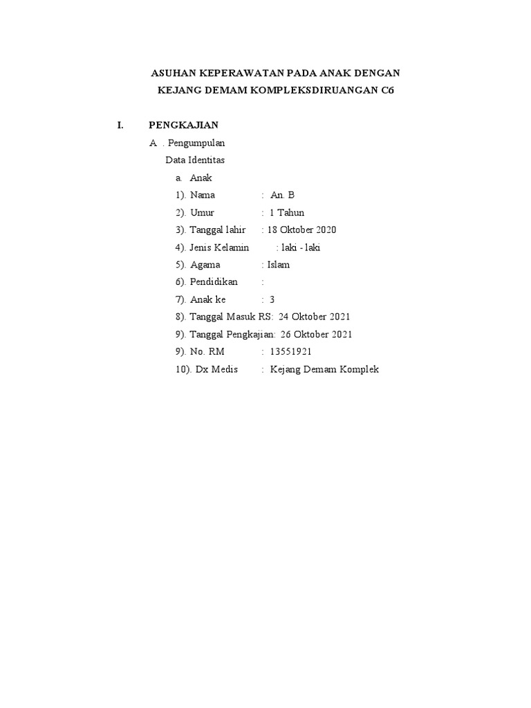 LK KDK | PDF | Kesehatan Holistik