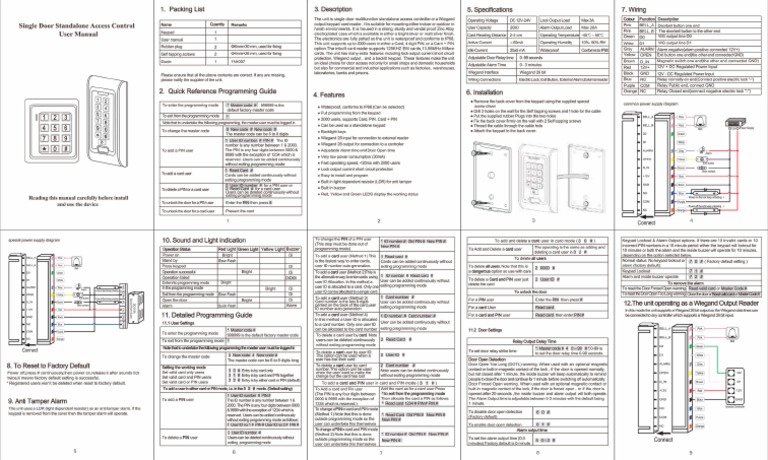 AC103-MF User Manual | PDF