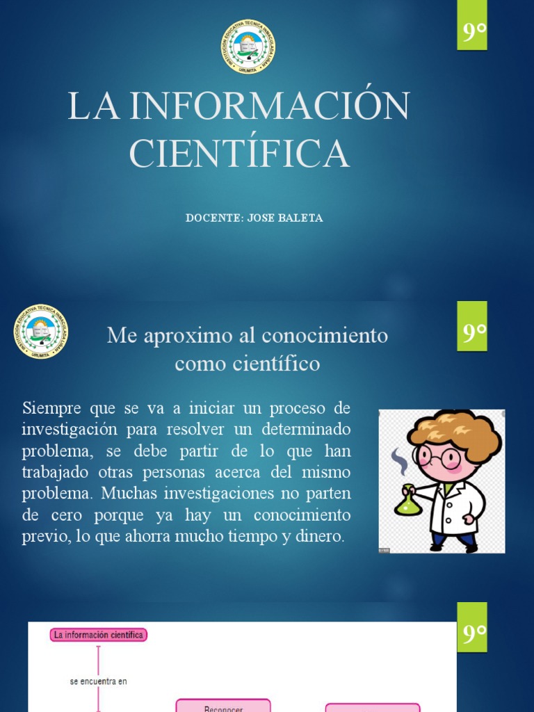 La Información Científica | PDF