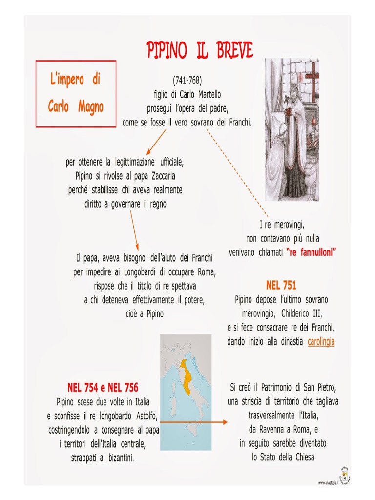 Da Pipino Il Breve A Carlo Magno | PDF